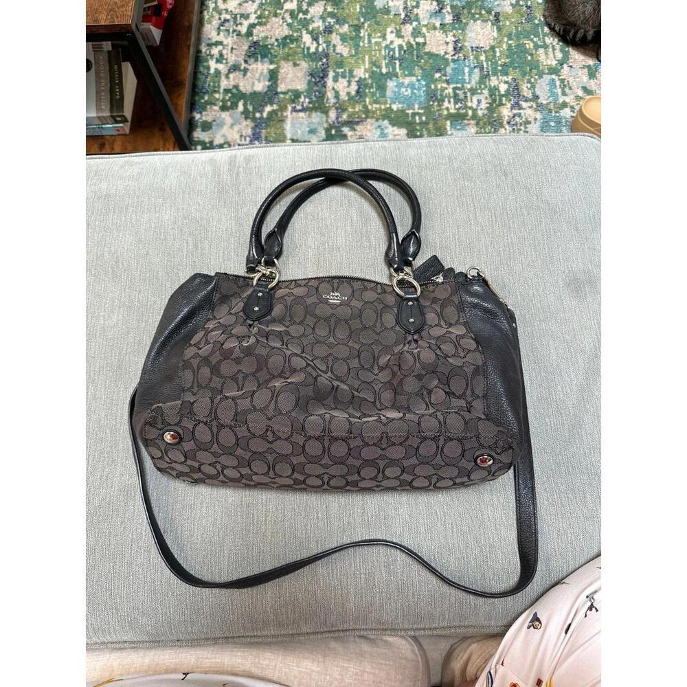 Coach Colette Carryall Handbag In Black - Gem